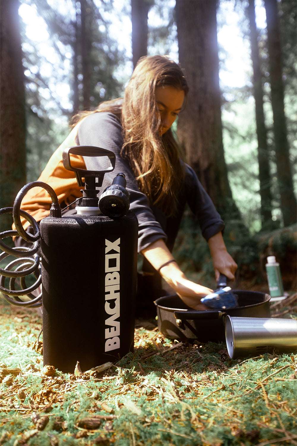BeachBox Portable Shower & Storage Box