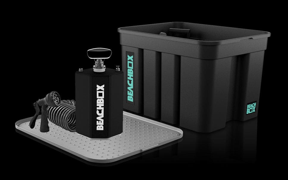 Buy Ultimate Camping Shower | Beachbox Portable Shower Tank - BeachBox